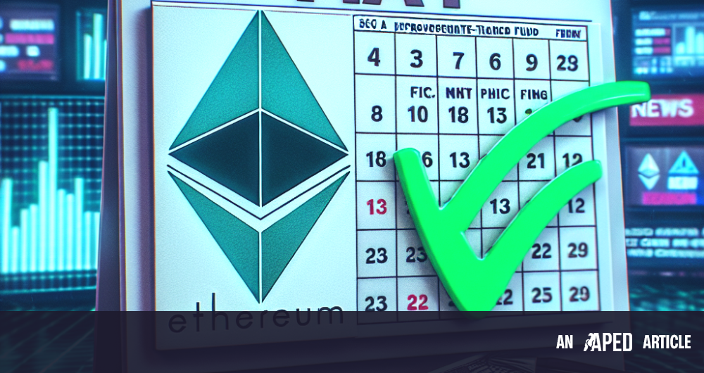 Bloomberg Predicts Possible SEC Approval for Ethereum ETF in May | APED.ai