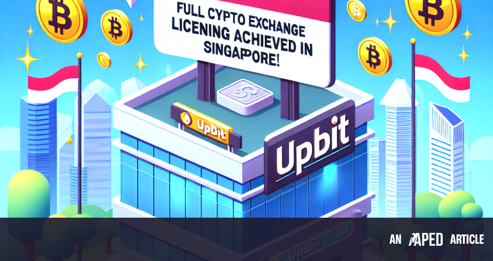 Upbit Achieves Full Crypto Exchange Licensing in Singapore | APED.ai